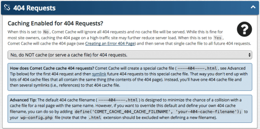 Comet Cache™ | An advanced WordPress cache plugin inspired by simplicity.