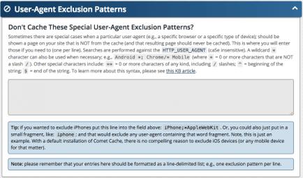Comet Cache™ | An advanced WordPress cache plugin inspired by simplicity.